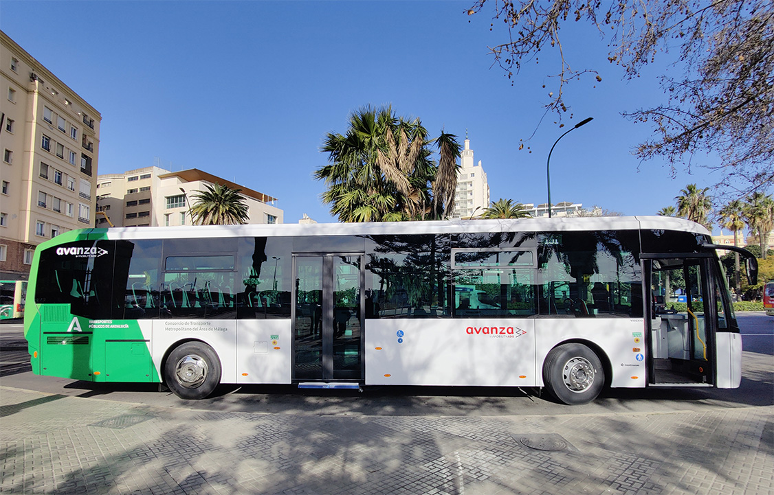 Avanza incorpora un nuevo autobús a la línea M-131 Málaga-Cártama